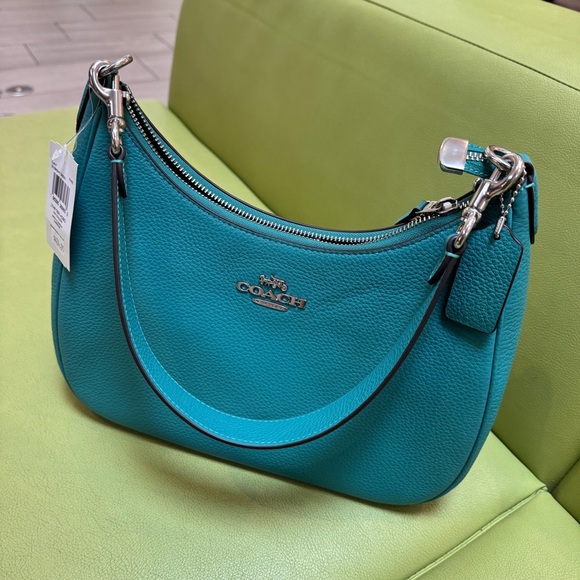 Coach | Bags | Nwt Coach Cj57 Leather Teri Hobo Leather Strap Crossbody ...